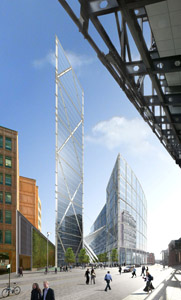 TROX VAV fan coils save energy in Broadgate Tower